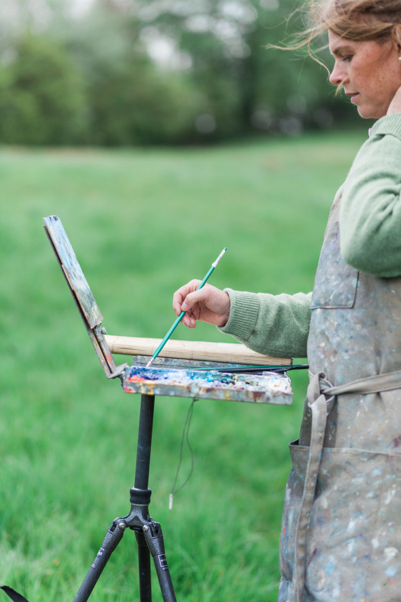 En Plein Air at Broadway Tower: Broadway Views in Oil with Georgina ...